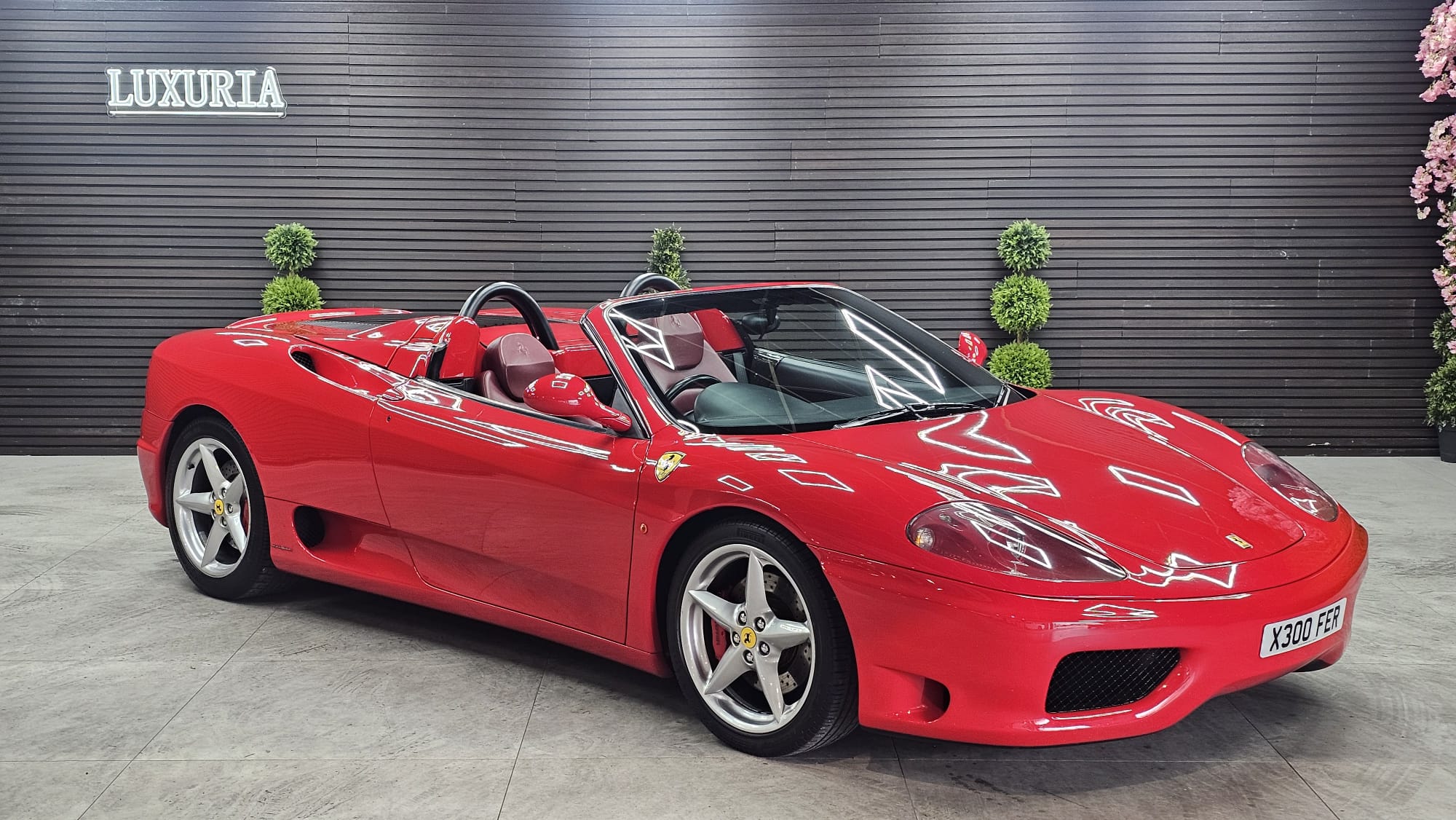 Ferrari 360 3.6 Spider F1 DCT Luxury Cars For Sale - LUXURIA - Cars Of ...